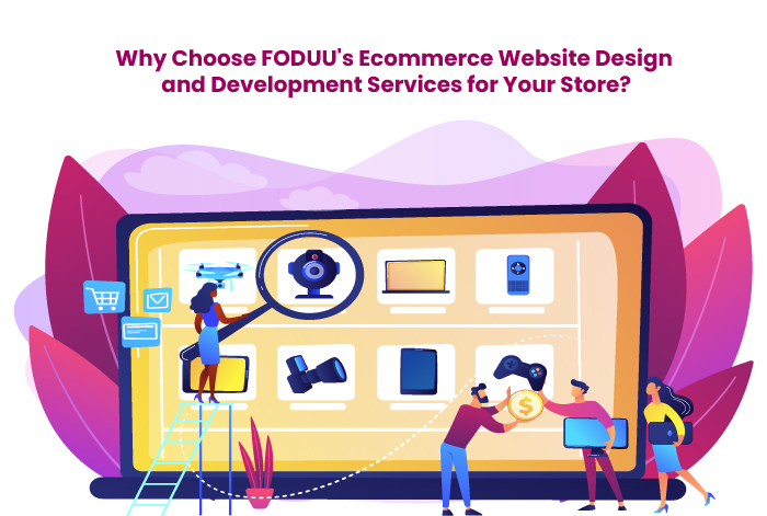 eCommerce website design & development services for your store